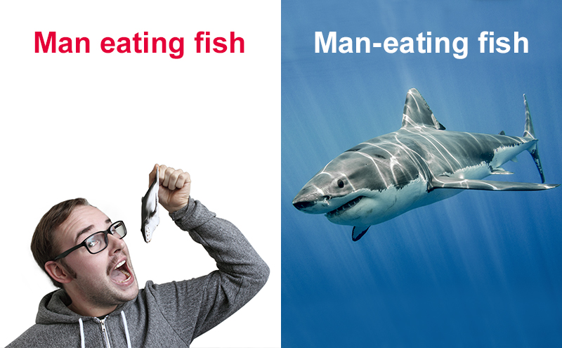 Man Eating Fish